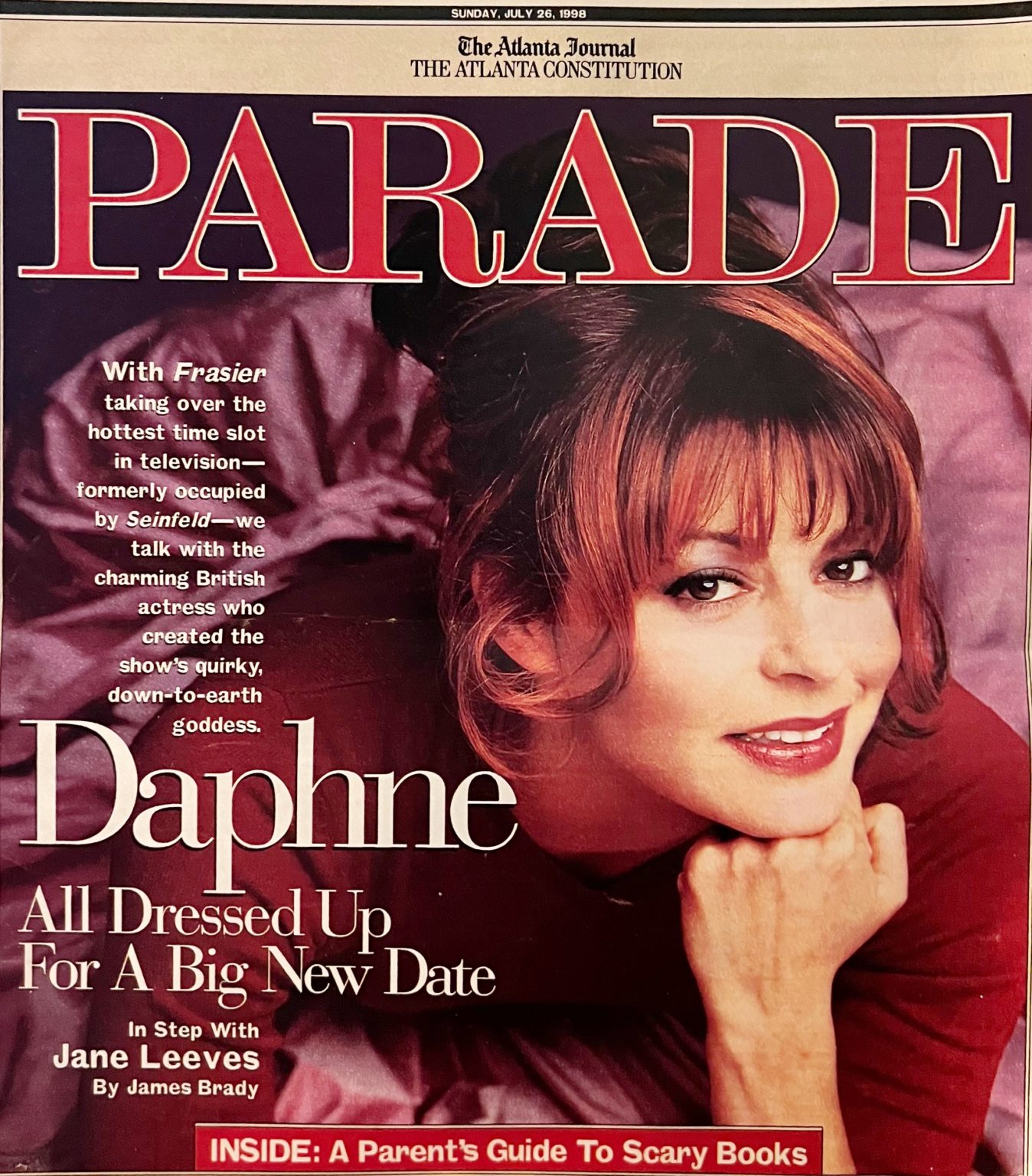 Parade Magazine Cover - Daily Jane Leeves